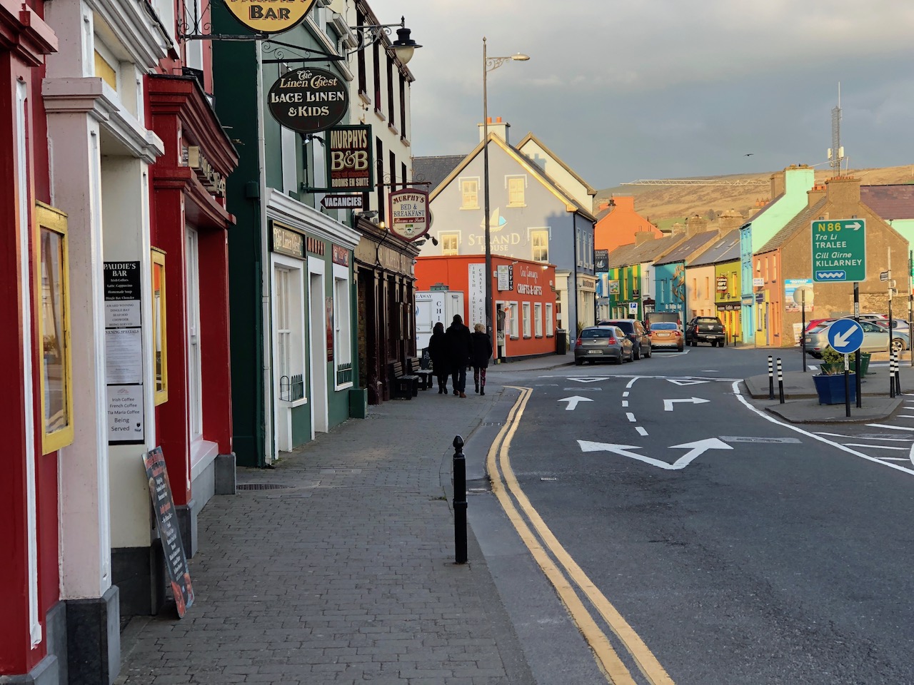 View of Dingle Town | The Postcard