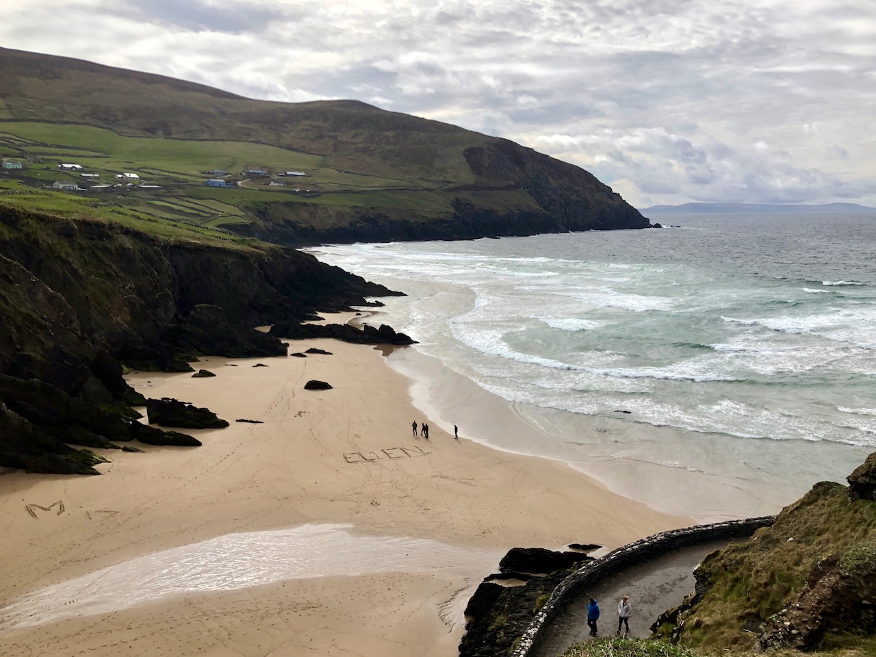 Sandy Beach Dingle Peninsula Ireland | The Postcard