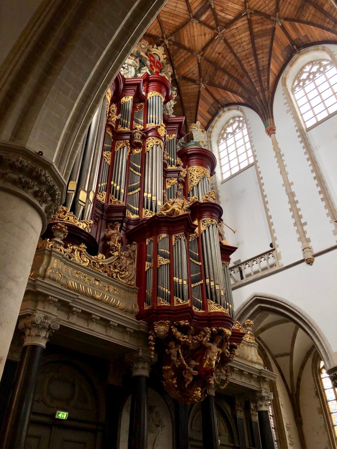 Pipe-Organ-St-Bavo-Church-Haarlem-Netherlands | The Postcard